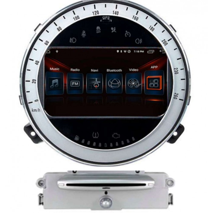 Radio monitor 7 inches GPS BMW Mini ANDROID TR3486 | Tradetec TDT NO ...